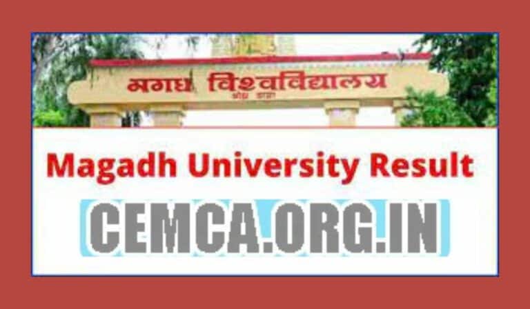 Magadh University Result 2024 @magadhuniversity.ac.in BA BSc BCom Result Link