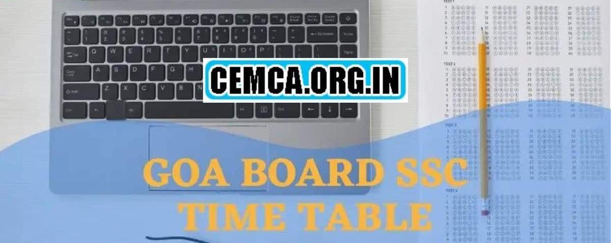 Goa SSC Time Table 2025, Released Download Term 1 and Term 2 Exam Date ...
