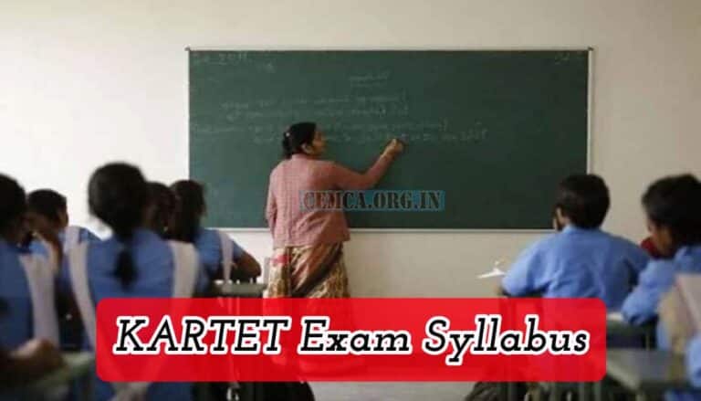 KARTET Exam Syllabus 2024 & Exam Pattern, Download Karnataka TET New Syllabus PDF